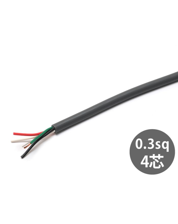 300V VCTF ビニルキャブタイヤケーブル 通販